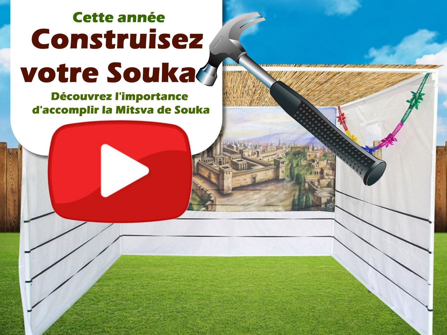 🔨Construisez Votre Souka ! Découvrez l’importance d’accomplir la Mitsva ...